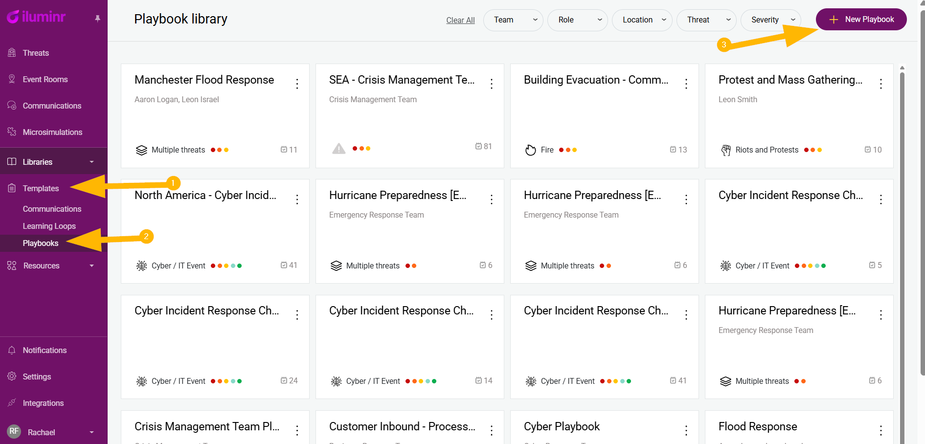 How do I create a Playbook Template?